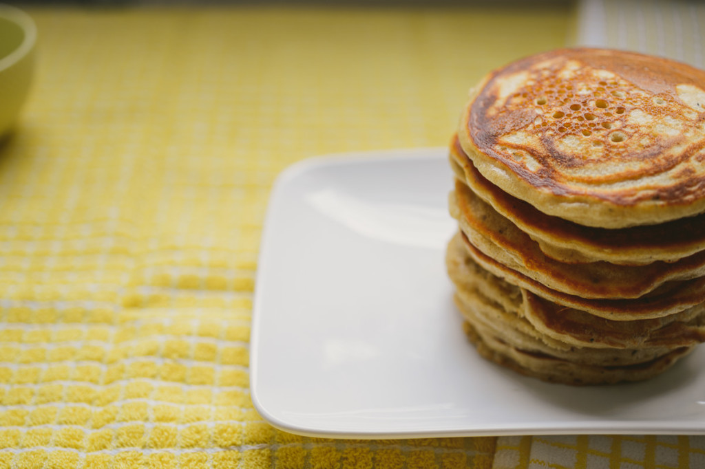 Jasmine Green Tea Pancakes - Betty Liu